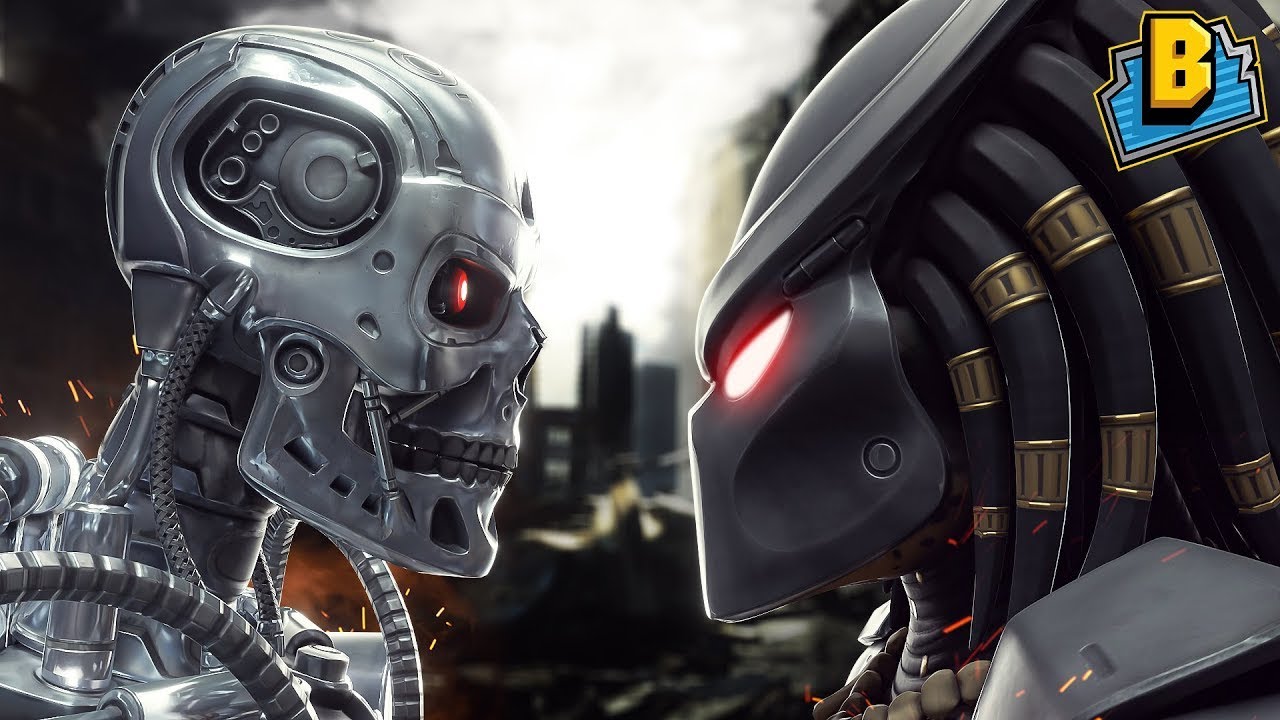 Terminátor VS Predátor Green Screen - YouTube