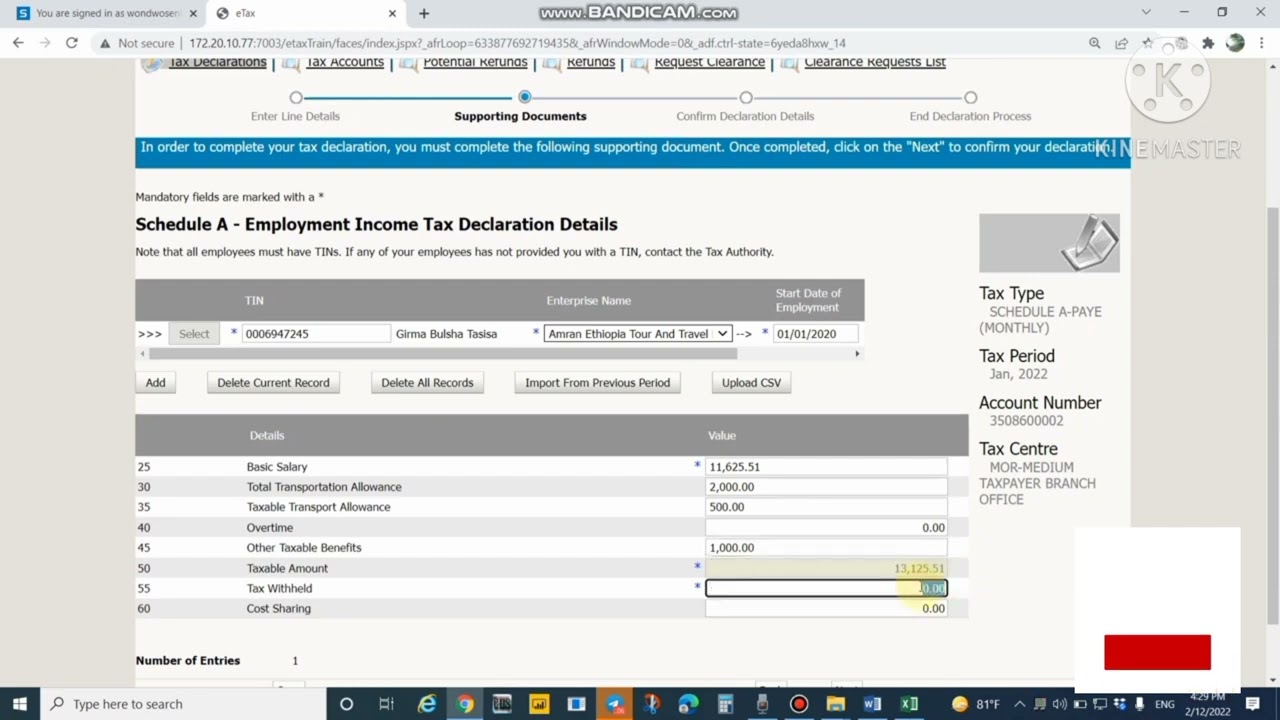 Employee Income tax - YouTube