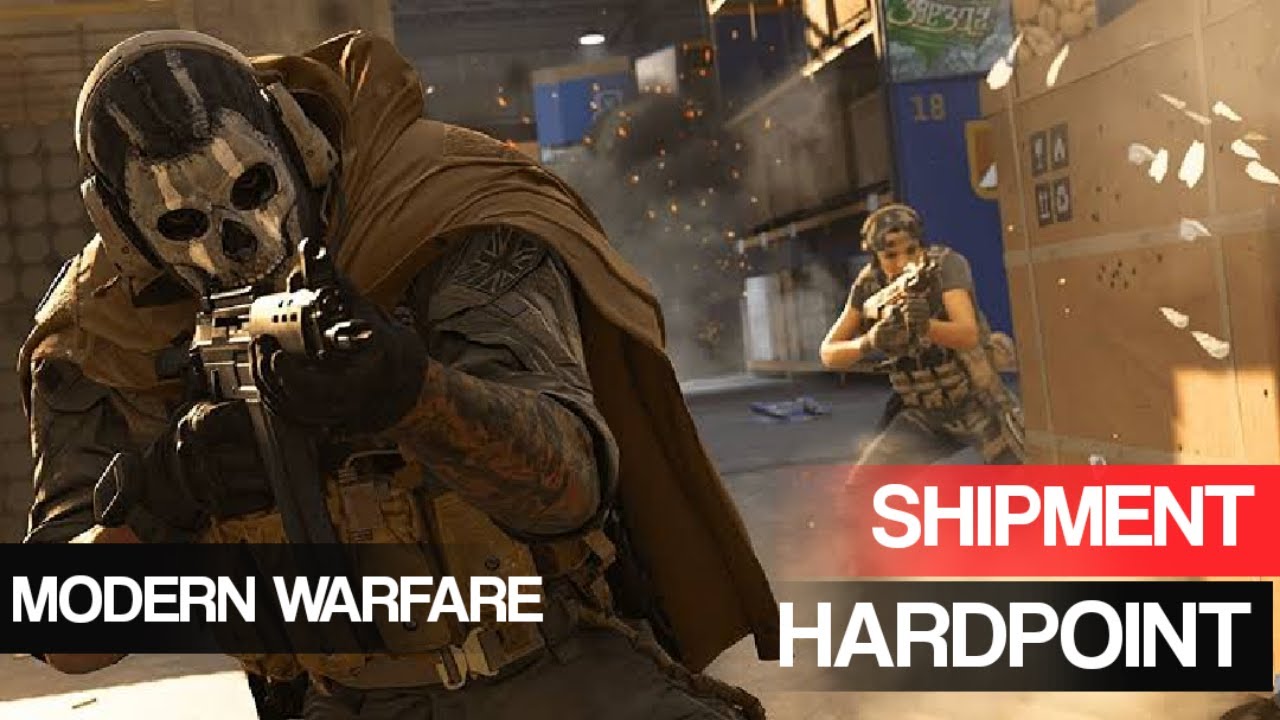 Call of Duty® Modern Warfare :Shipment Capture the Hardpoint Gameplay ...