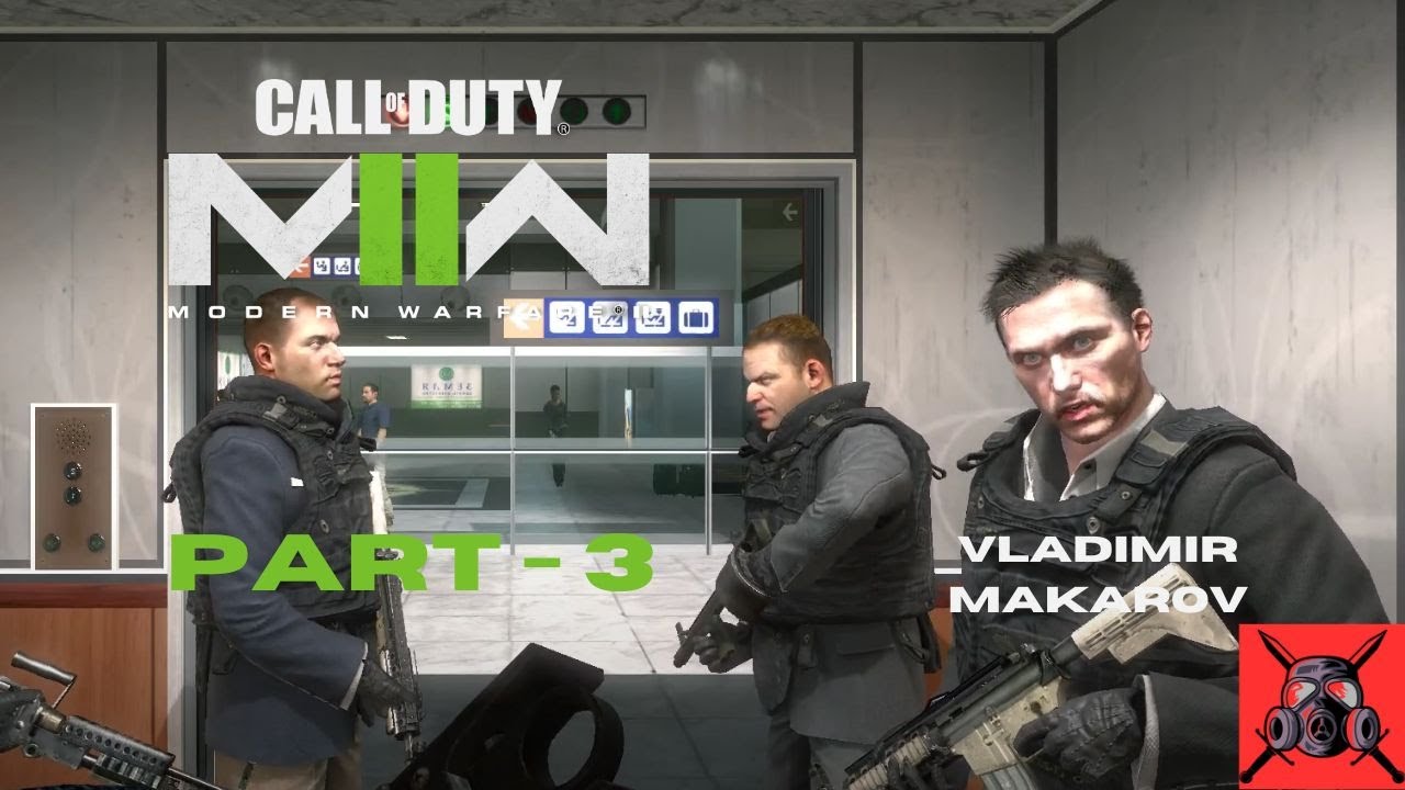 Moscow Airport par hamla ⚔🔫 | Playing COD Modern Warfare 2 (Part - 3 ...
