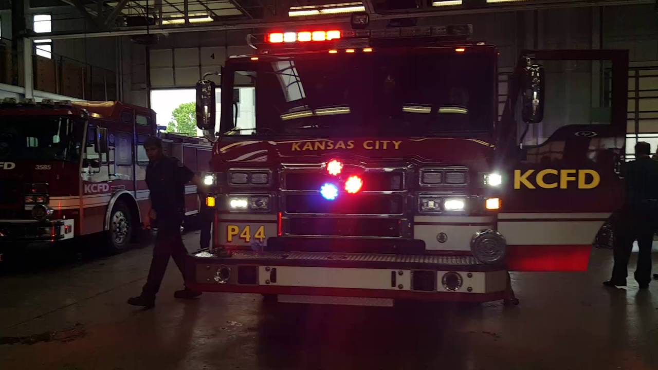 Pumper 44 KCFD - YouTube