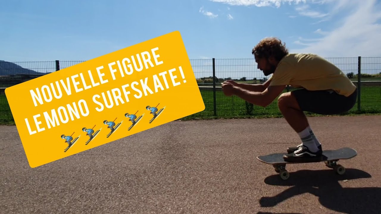 Comment faire du Monoski en Surfskate ?! ⛷️ - YouTube
