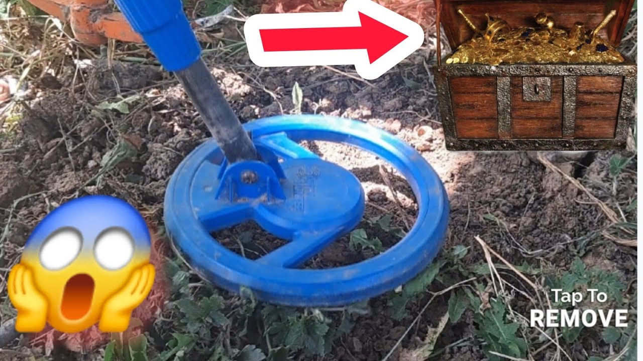 treasure hunting with metal detector / i found real treasure with metal ...