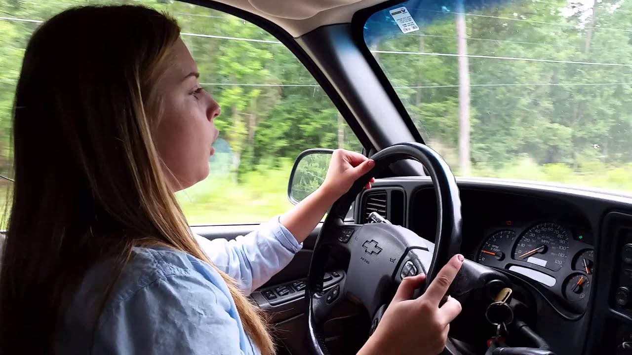Amanda driving 7/3/2015 - YouTube