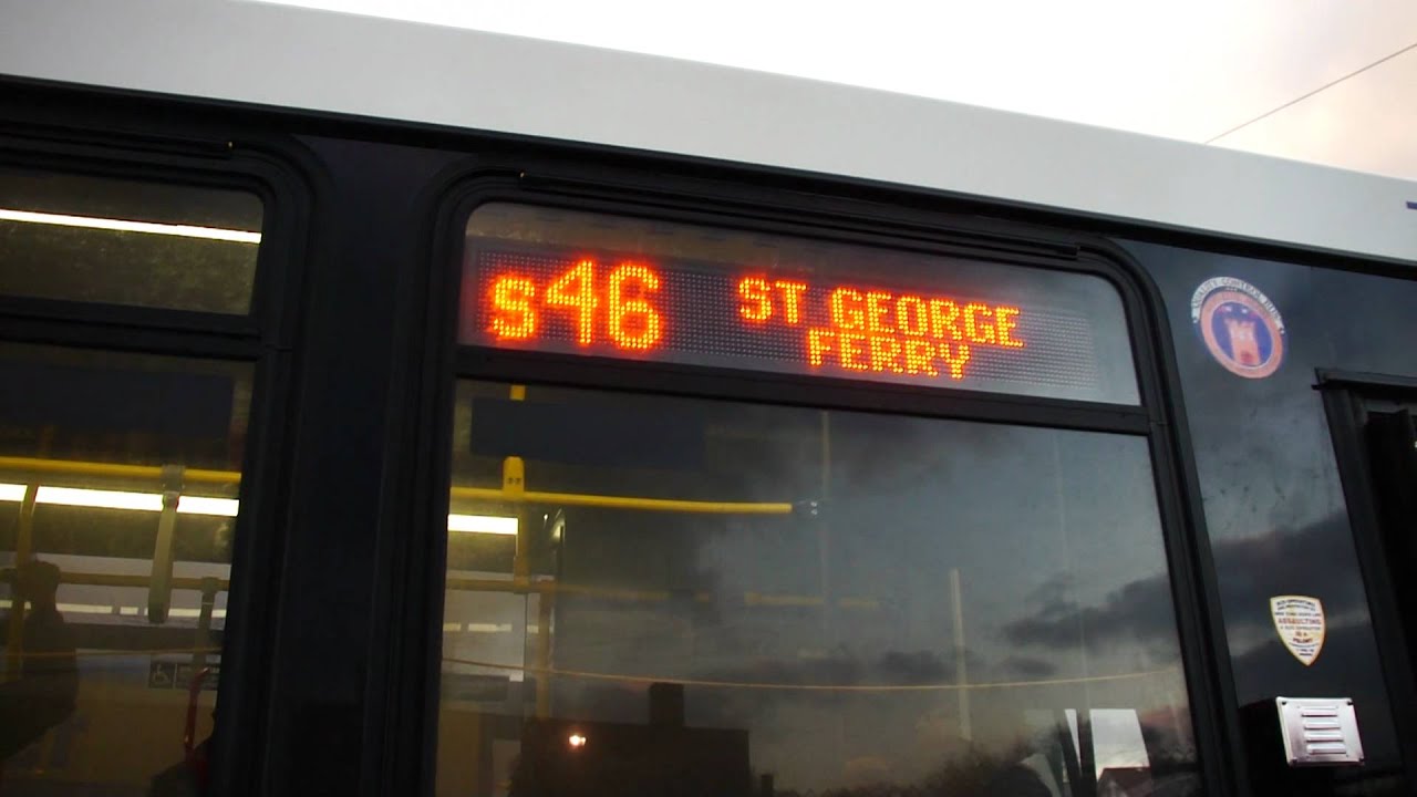 MTA New York City Bus 2011 Orion VII EPA10 7065 On The S46 @ Castleton ...