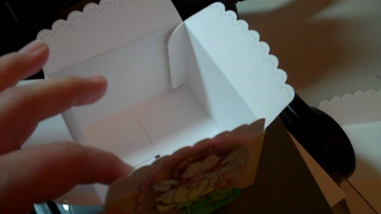 Scallop Envelope Box Tutorial - YouTube