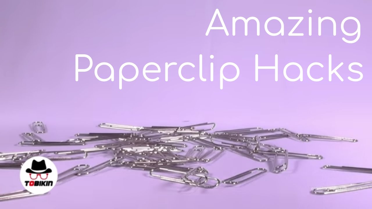 7 Cool Paper Clip Tricks New Hacks YouTube 7-cool-paper-clip-tricks-new-hacks-youtube