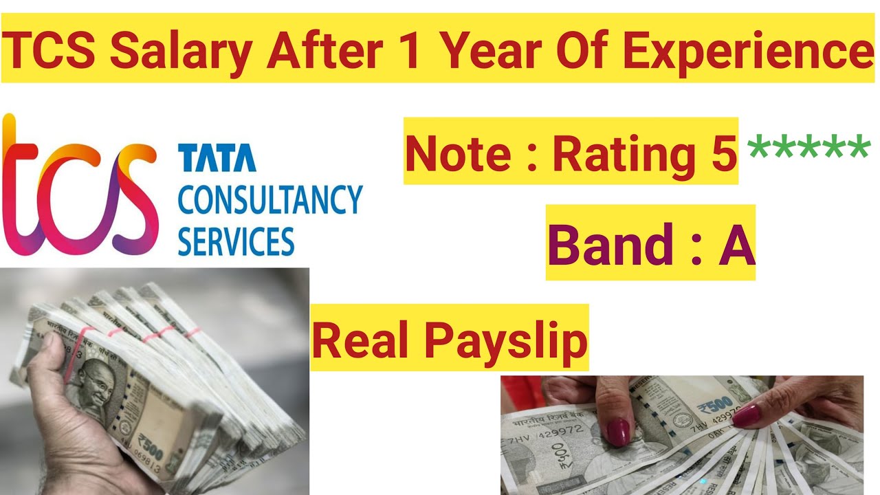 Tcs Salary After 1 year Of Experiance | A Band | Annivarsary Apraisal 5 ...