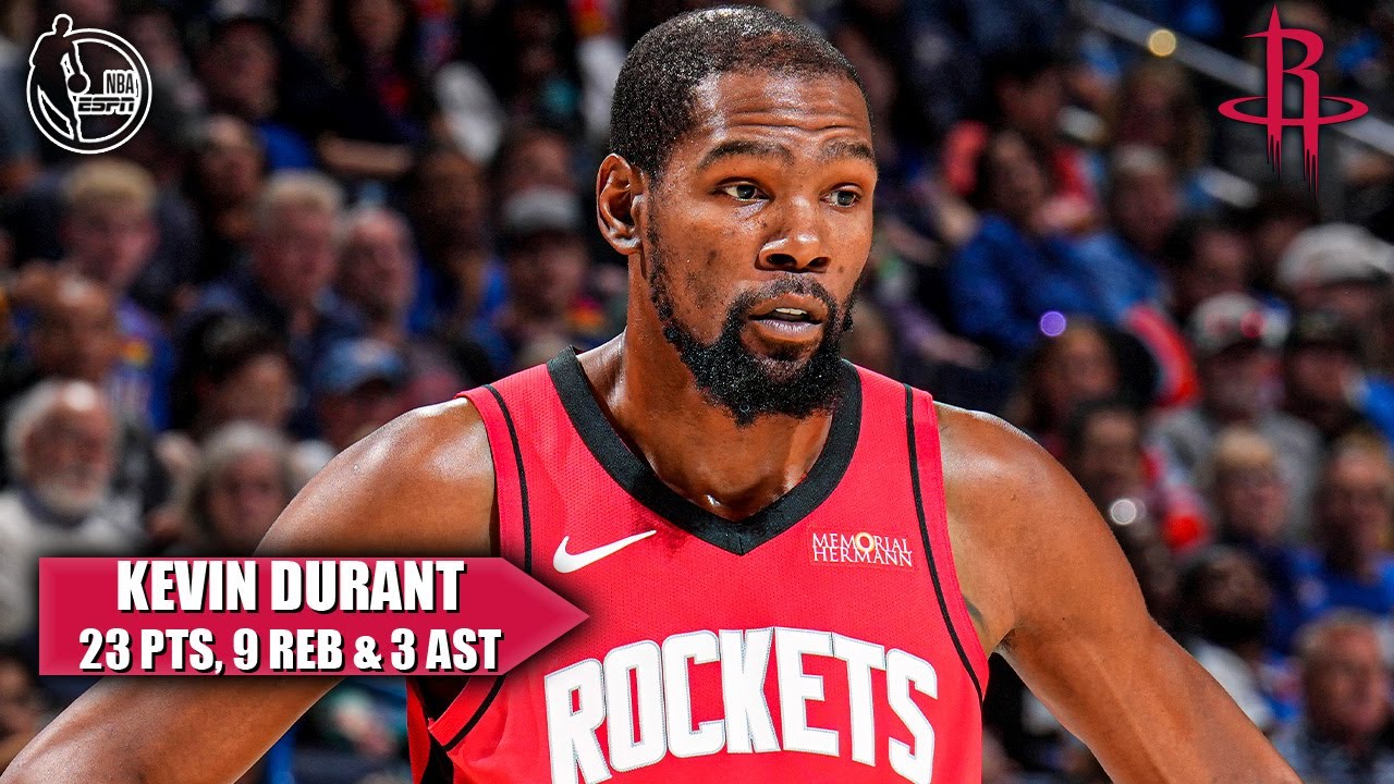 Highlights from Kevin Durant's Rockets DEBUT 🎥 Double OT battle vs. OKC ...