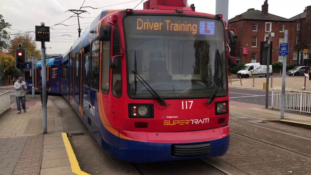 Stagecoach Sheffield SuperTram 117 On Driver Training At University ...
