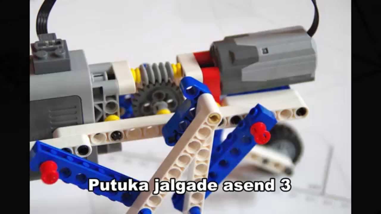 Liikuv putukas. Lihtsad ja motoriseeritud masinad. LEGO Simple and ...