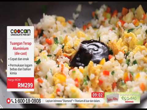 COOCAN Chocolate Pan Set v1 - YouTube