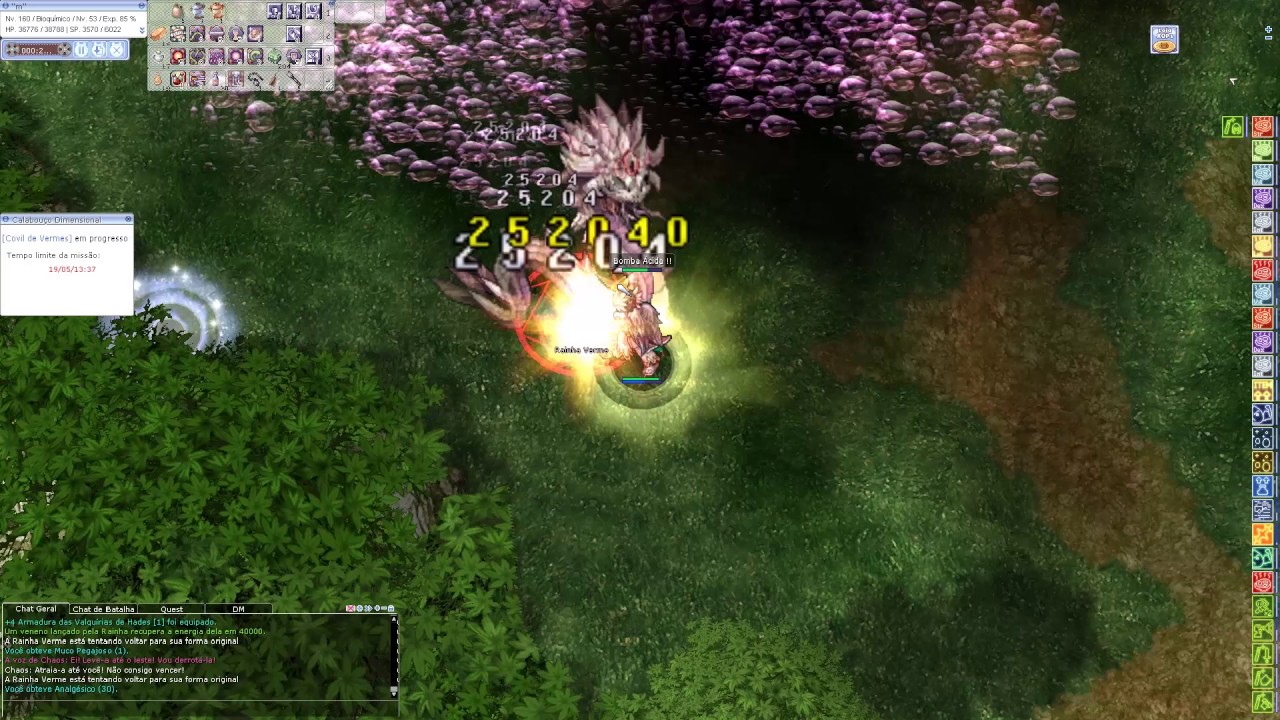 Ragnarok Online: Covil de Vermes | Faceworm Queen Solo - YouTube