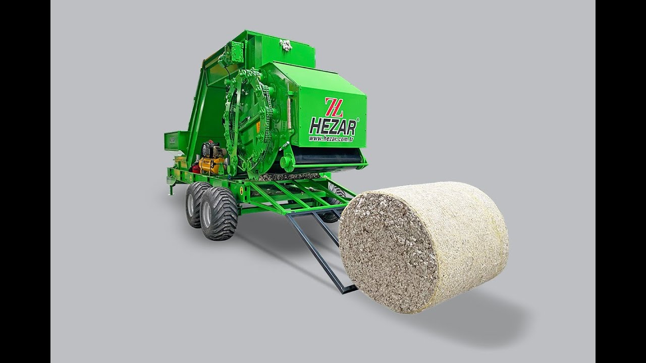 Jubatus IB1200 | Cotton Baler Machine | Cotton Press Machine | 400 ...