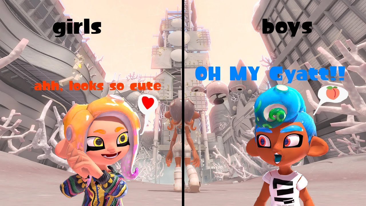 [SPLATOON/SFM] Side Order Outfits be like... - YouTube