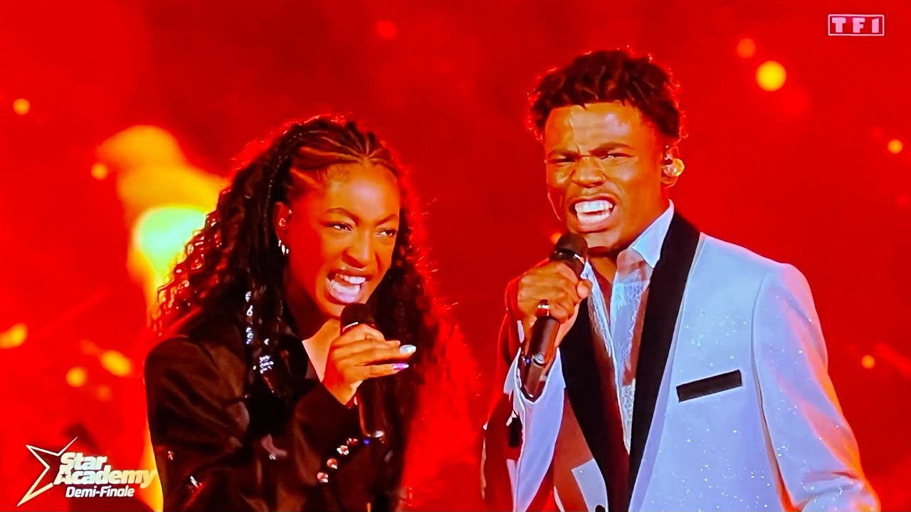 Star Academy Demi-finale : Ebony et Franck chantent « Rolling in the ...