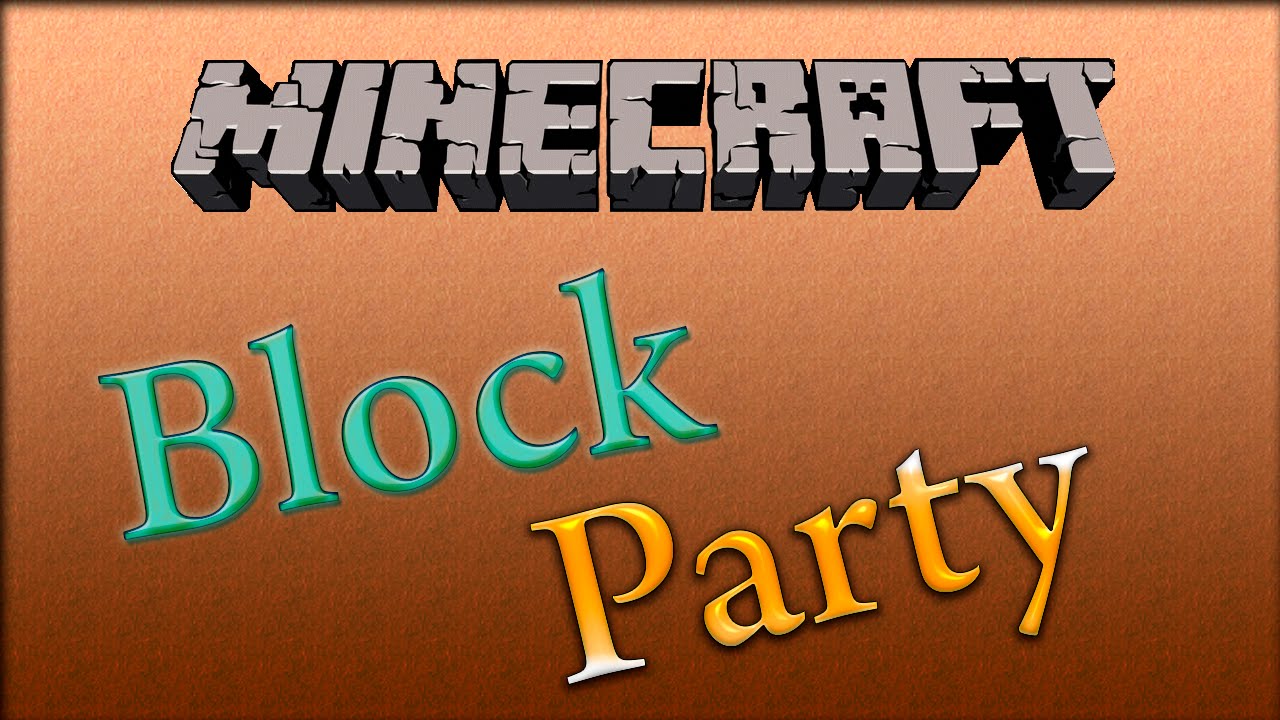 Minecraft-Block Party - YouTube