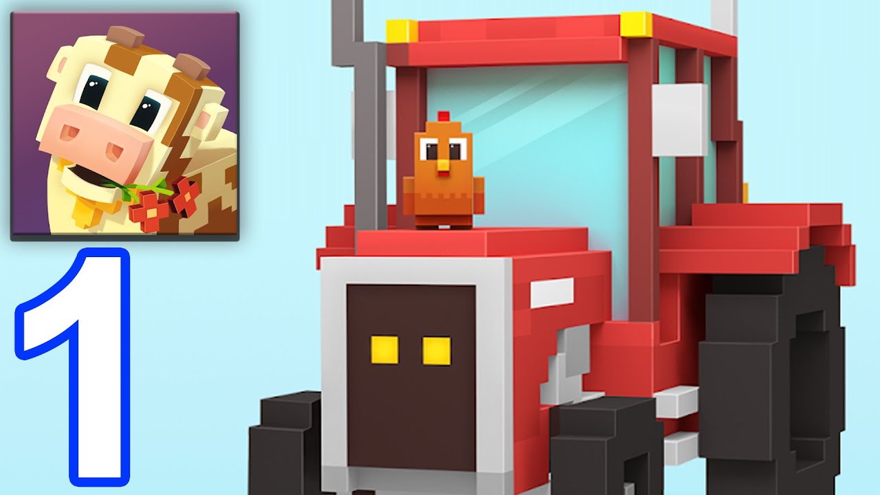 Blocky Farm - Gameplay Walkthrough Part 1 (iOS, Android) | World of ...