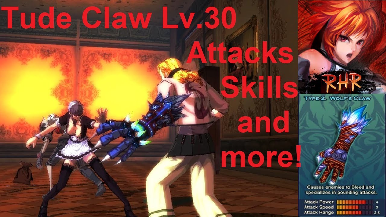 Rusty Hearts: Revolution Reborn - Cap 30 - Tude Claw Focus - Attacks ...