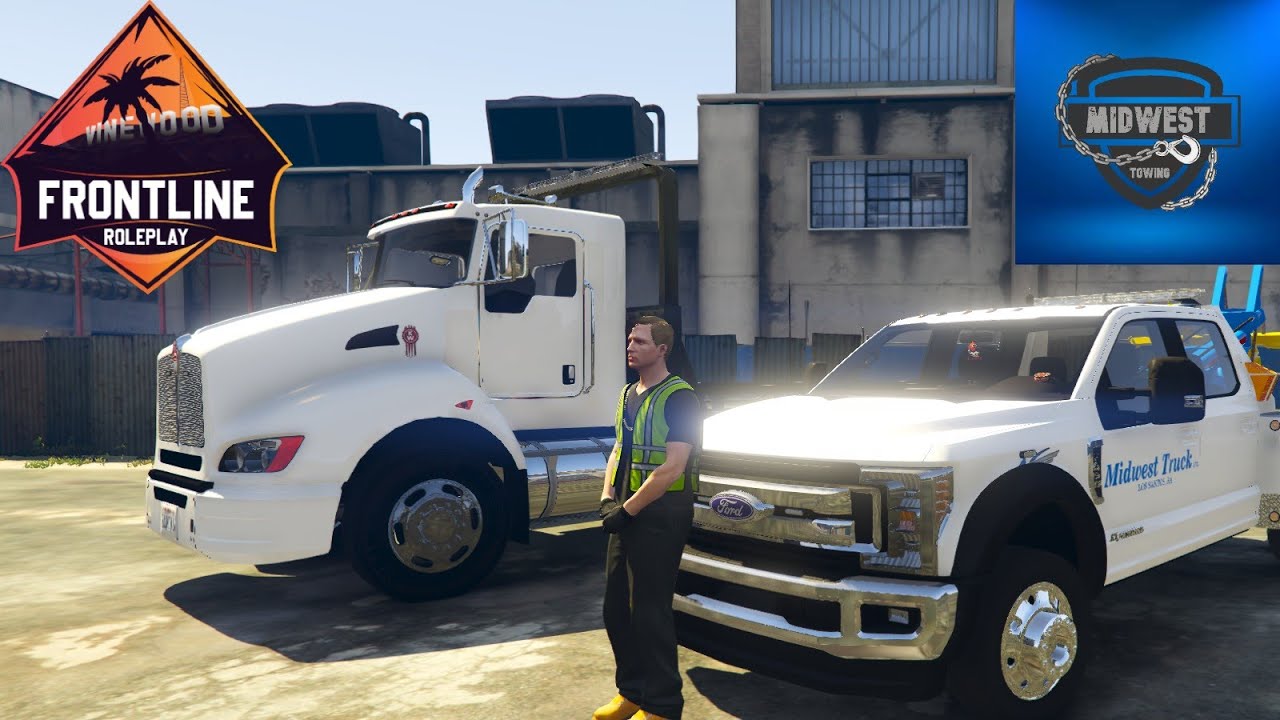 FrontLine RolePlay(FLRP) - Midwest Towing Promotional Video - FiveM ...