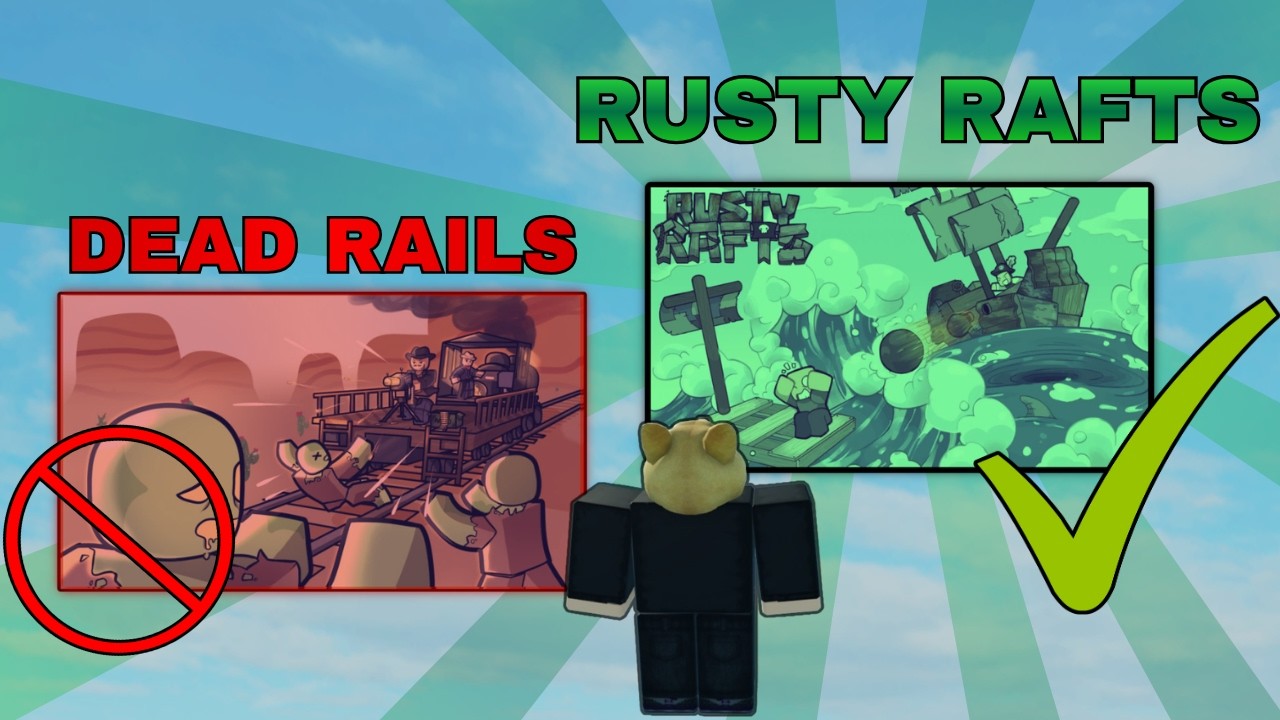 Rusty Rafts IS SOMEHOW BETTER THAN DEAD RAILS... - YouTube