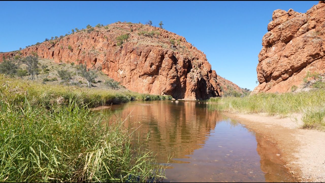 Glen Helen Gorge, West MacDonnell Ranges, NT - YouTube