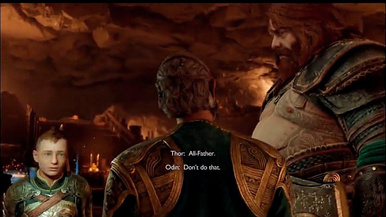 Thor Scared Odin - YouTube