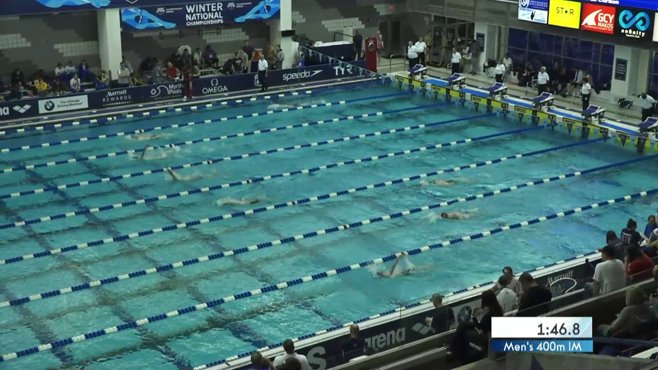 Men’s 400m IM C Final | 2018 Winter National Championships - YouTube