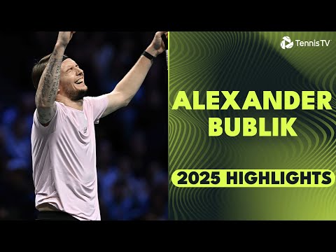 The Best Season Of His Career So Far?! | Alexander Bublik Entertaining 2025 ATP Highlights ⚡️