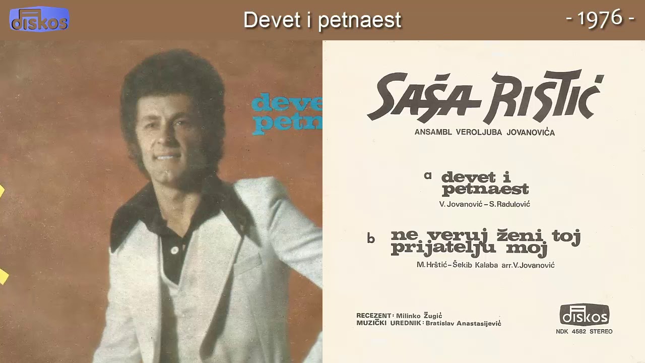 Sasa Ristic - Devet i petnaest - (Audio 1976) - YouTube