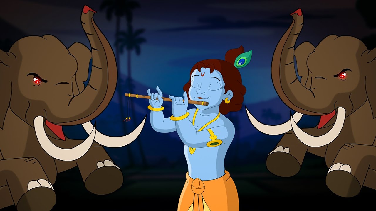 Krishna aur Balram - Dusht Hathio Ka Hamla | Adventure Videos for Kids ...