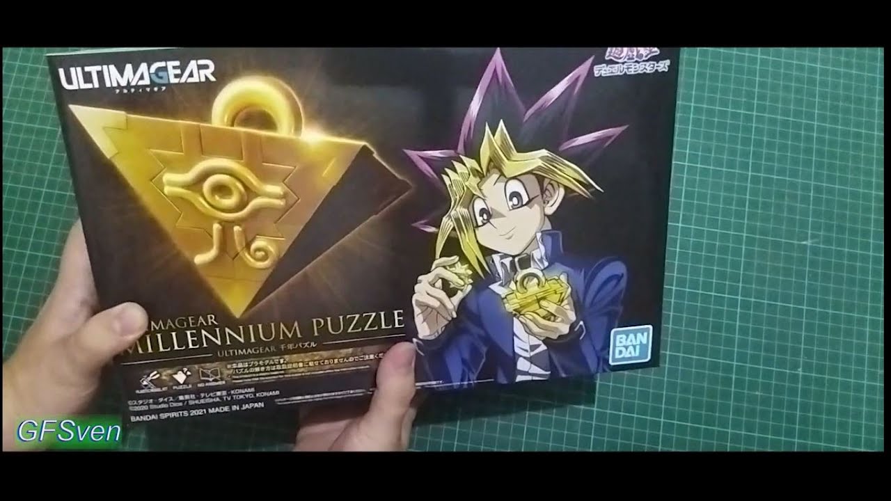 Lets Look What is Inside Ultimagear Millenium Puzzle Yugioh Model Kit ...