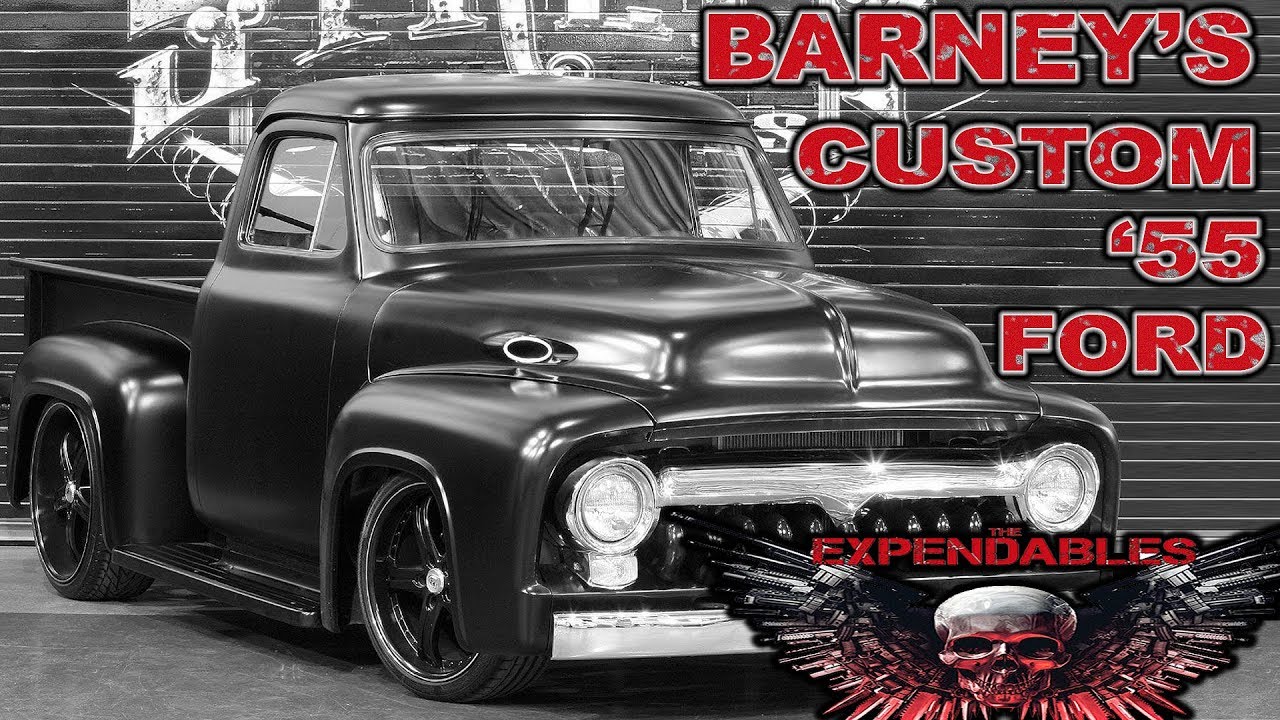 Barney's Custom '55 Ford - The Expendables - YouTube