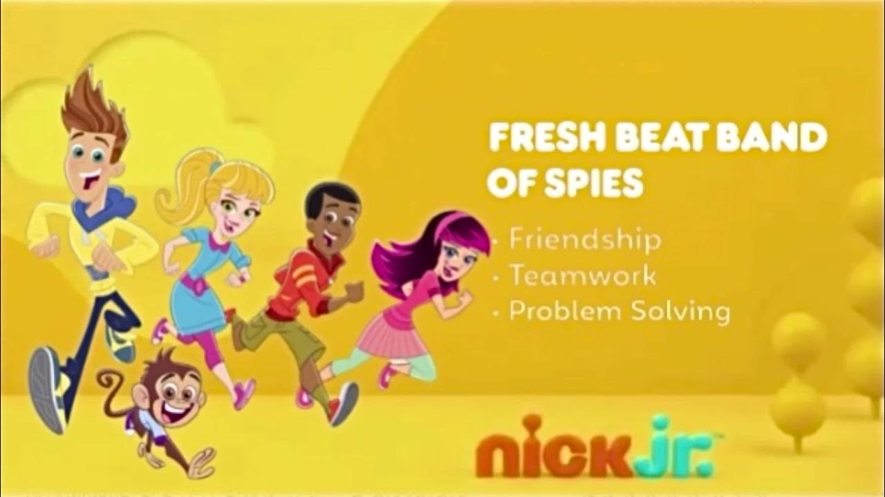 Nick jr fresh beat band of spies curriculum board 2018 RARE - YouTube