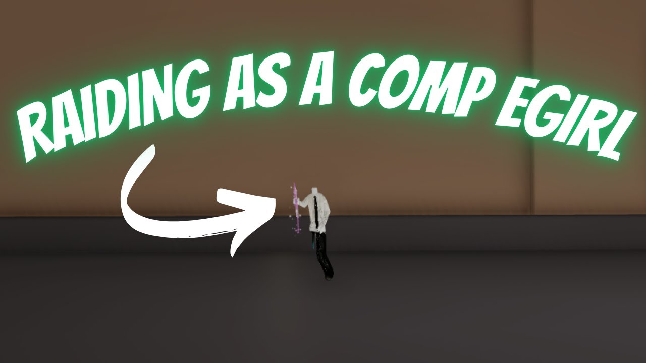 Raiding as a COMP GIRL for 15 Minutes 🥱 + LoFi Music / Roblox - Dah Aim ...