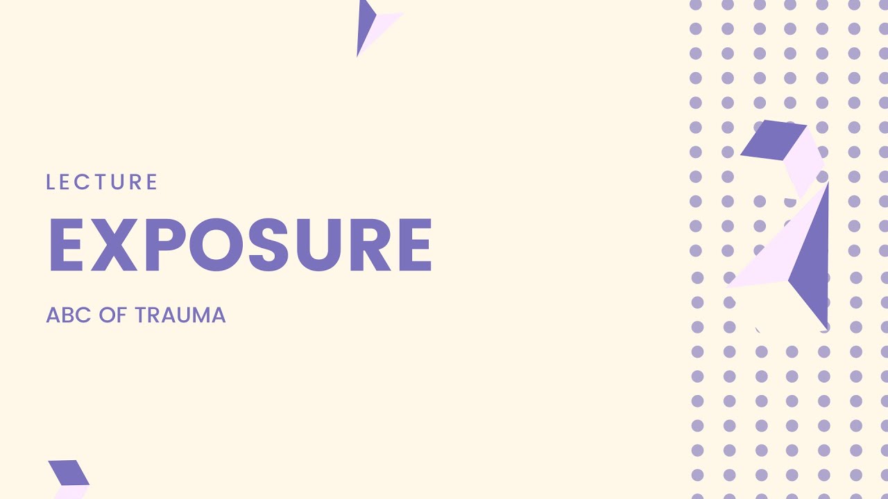 ABCDE Emergency assessment - Exposure - YouTube