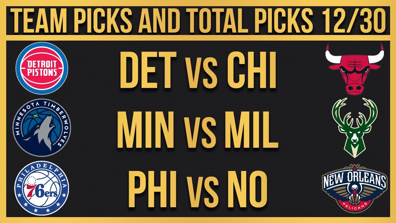 FREE NBA Picks Today 12/30/22 NBA Picks and Predictions - YouTube