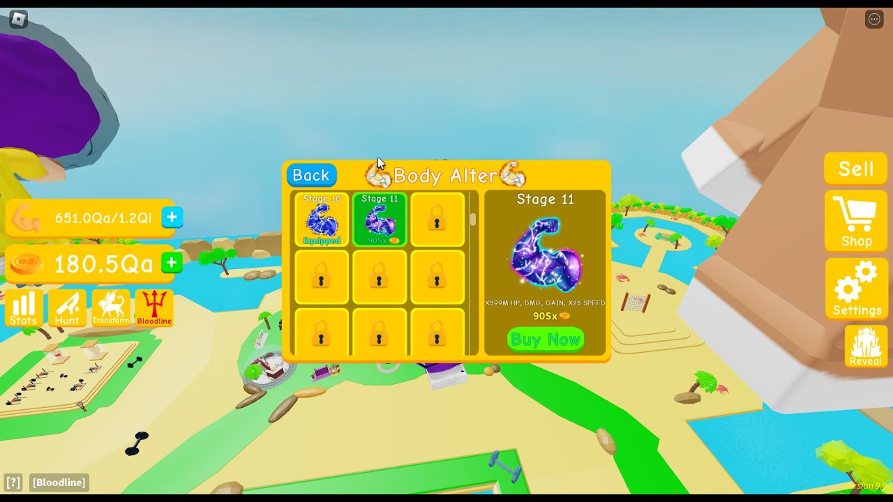 so i got stage 10 in lifting simulator - YouTube