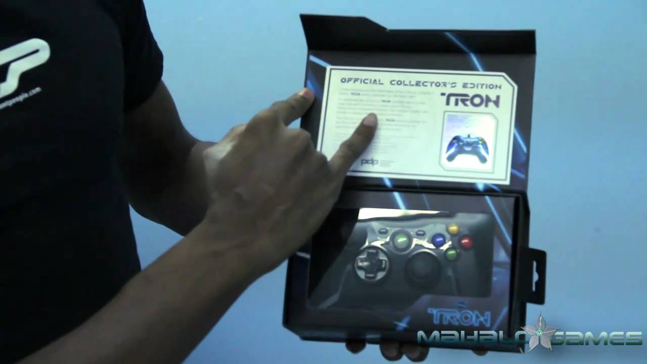 Tron Xbox 360 Collector's Edition PDP Controller - Unboxed - YouTube
