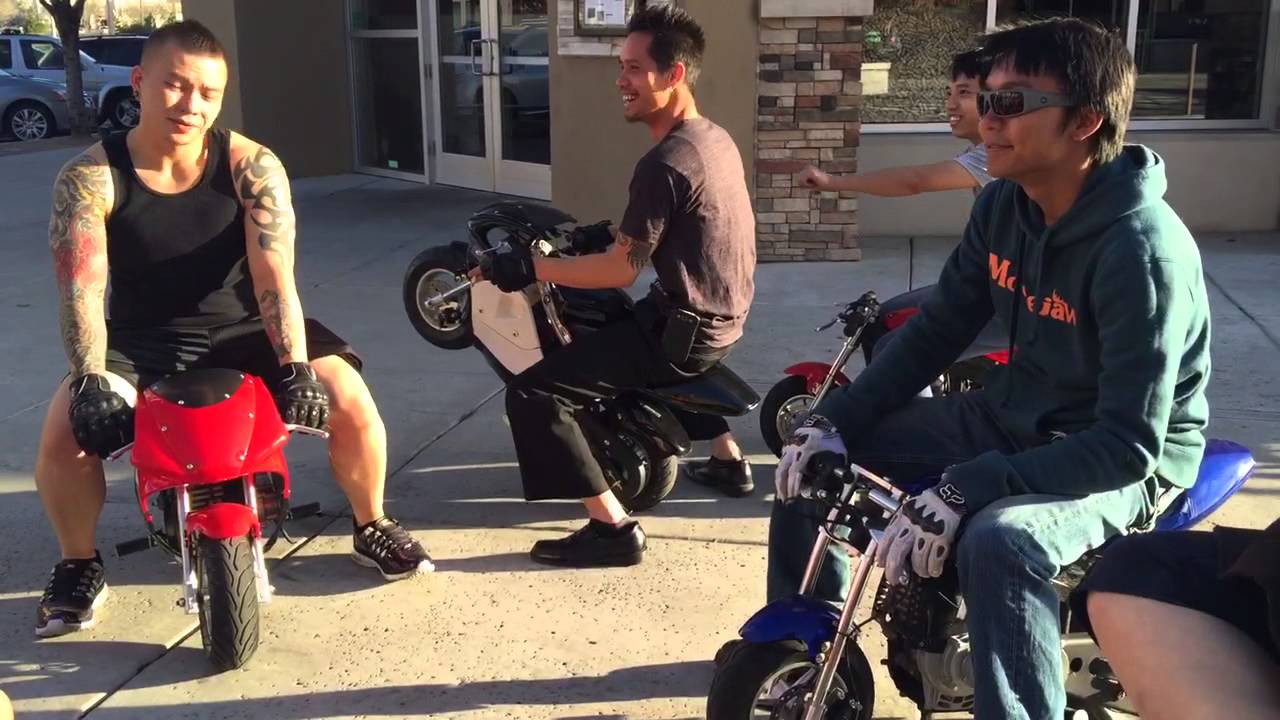 Gangsters Racing Mini Bikes hihi - YouTube