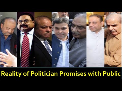 Reality of Politician Promises with Public - YouTube