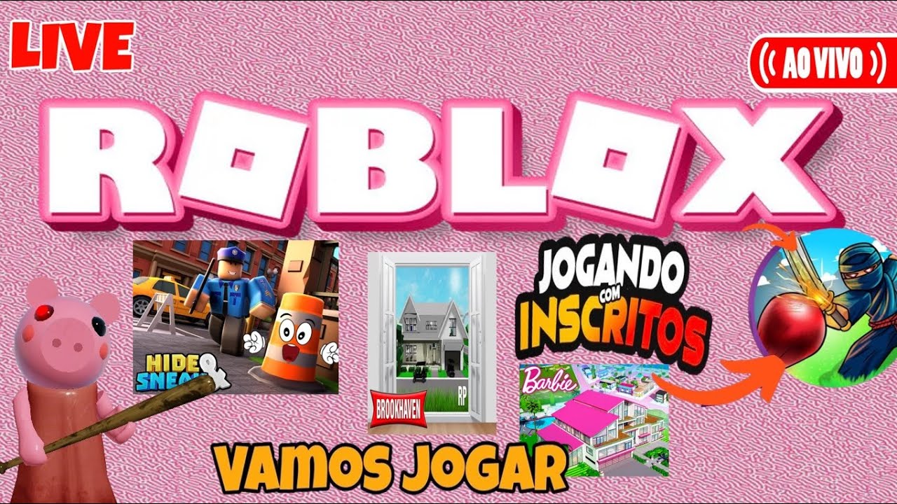 ROBLOX 🤩LOLO JOGANDO COM INSCRITOS 🤩 11/03 live shorts AO VIVO - YouTube