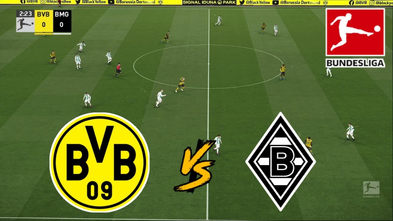 BORUSSIA DORTMUND vs BORUSSIA MONCHENGLADBACH | BUNDESLIGA 2024/2025 ...