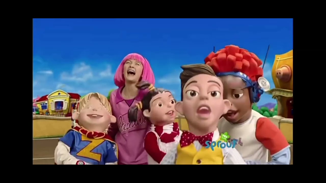 Lazy Town - Bing Bang (El Robot Futbolista) - YouTube