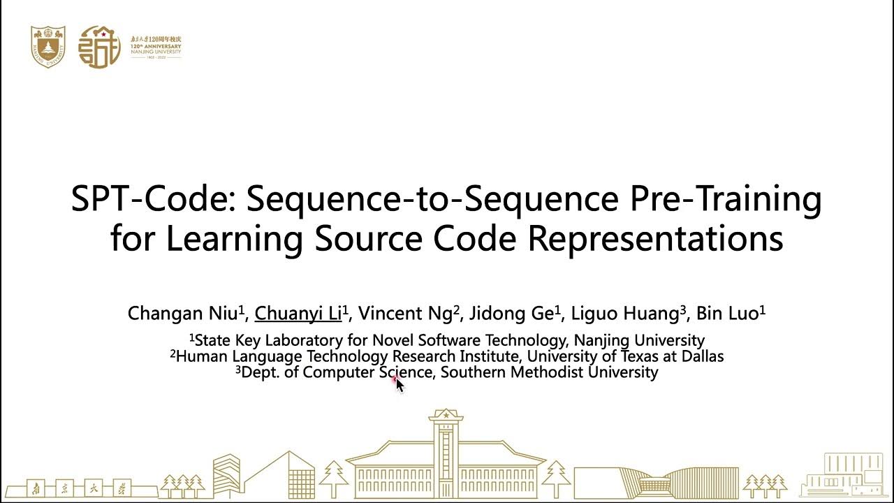 SPT-Code Presentation - YouTube