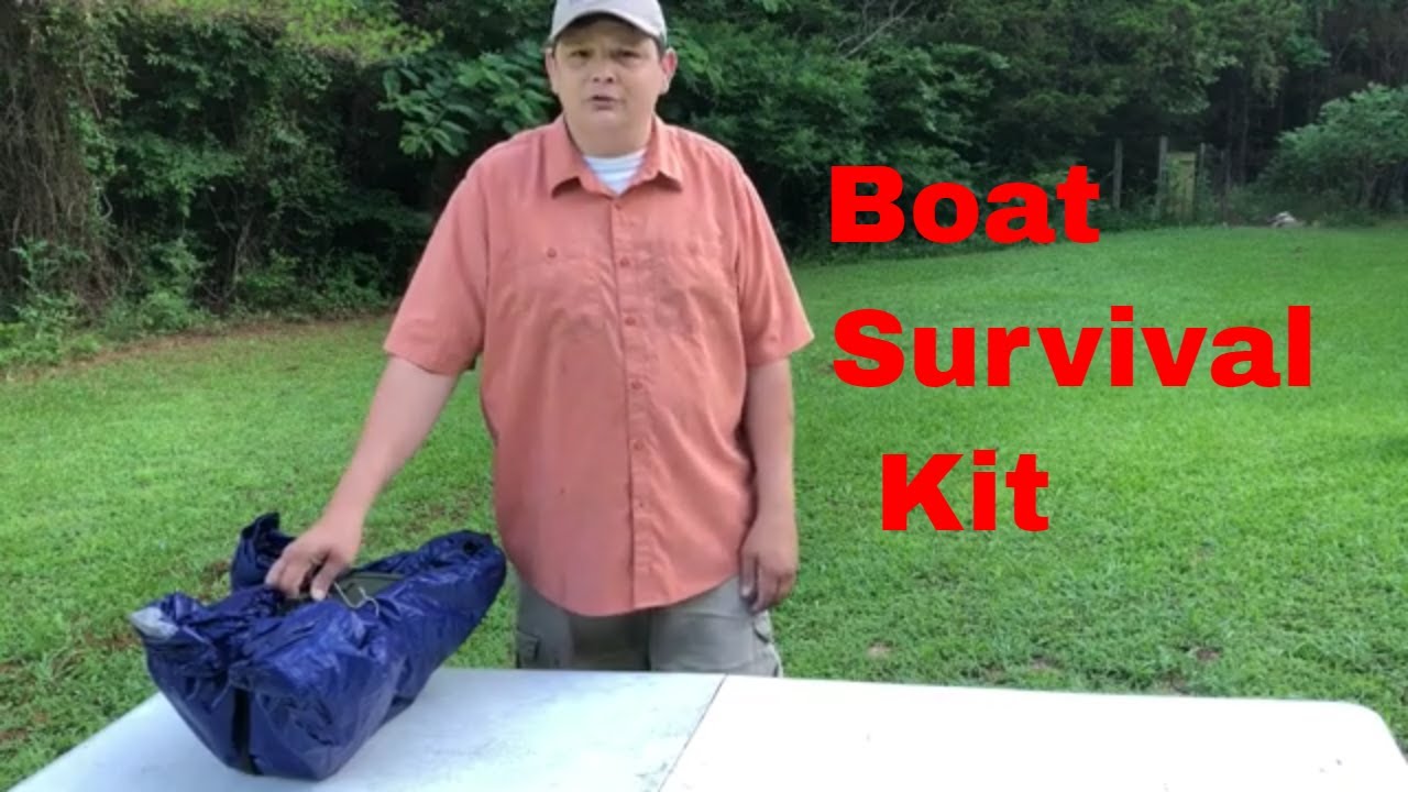 Boat survival kit. Short term survival kit for fresh water boats - YouTube