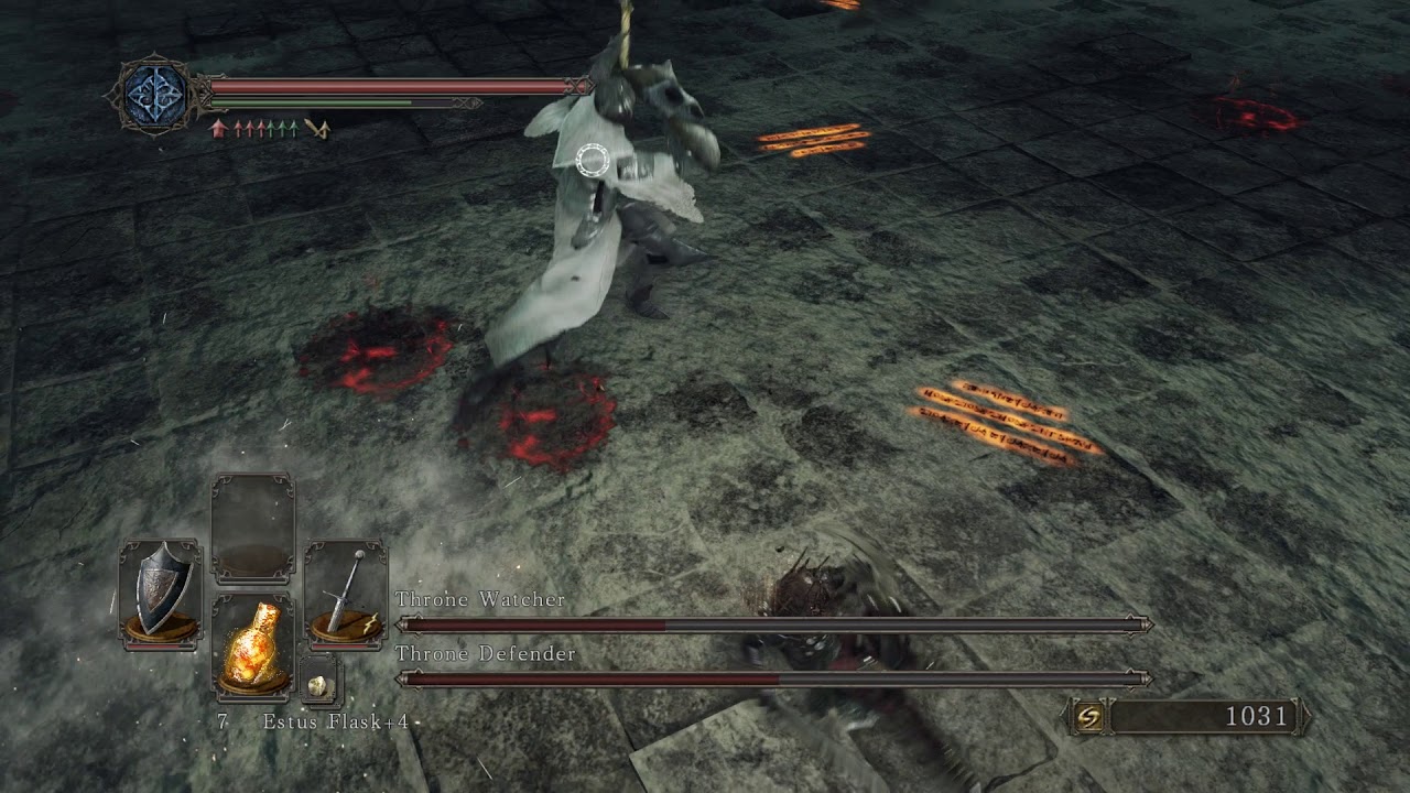 Dark Souls II - Throne Watcher & Throne Defender - YouTube