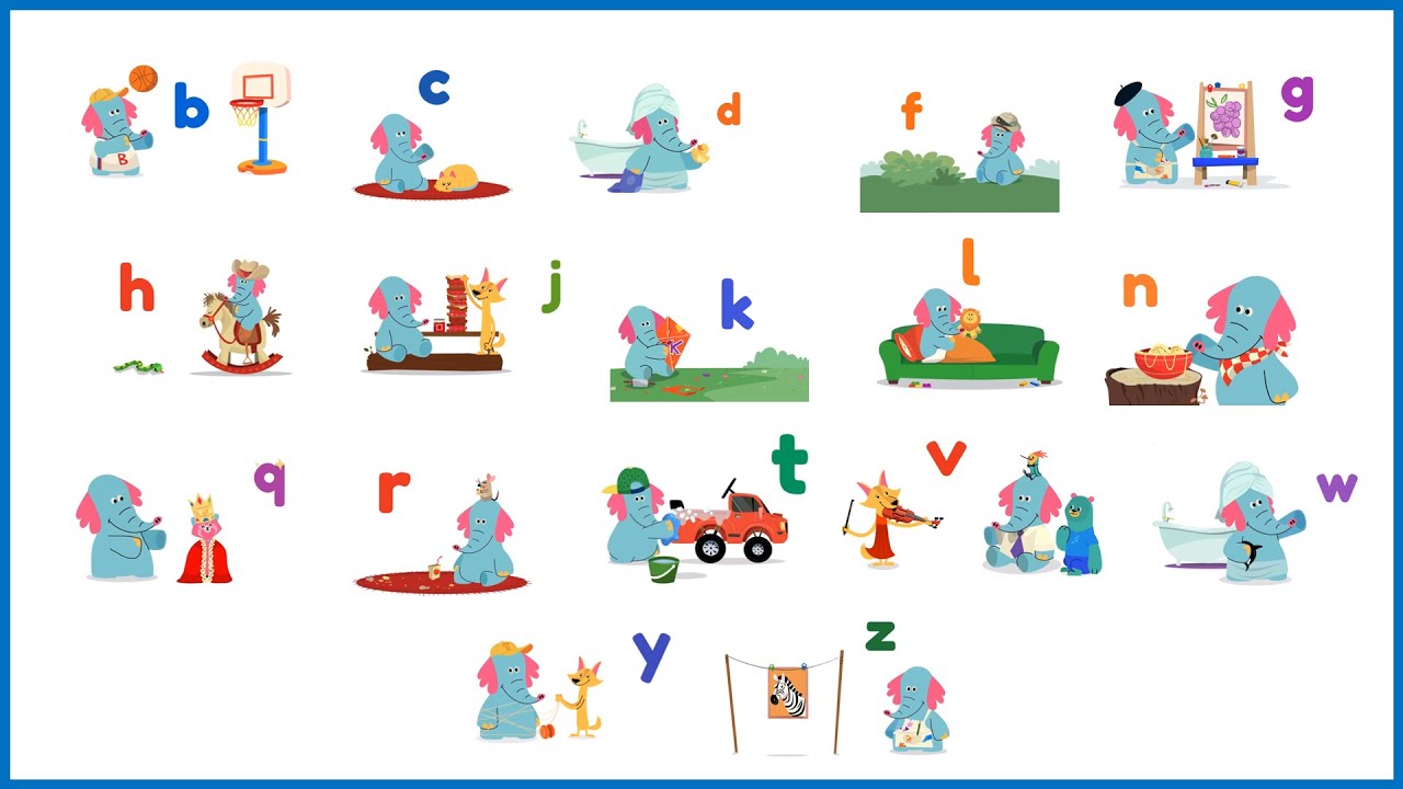 Beginning Letter Sound A to Z Full Revision with Phonics || PRESCHOOL ...