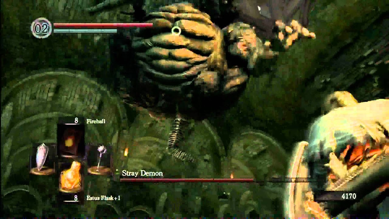 Dark Souls Boss Guide - Part 7 - Stray Demon - YouTube