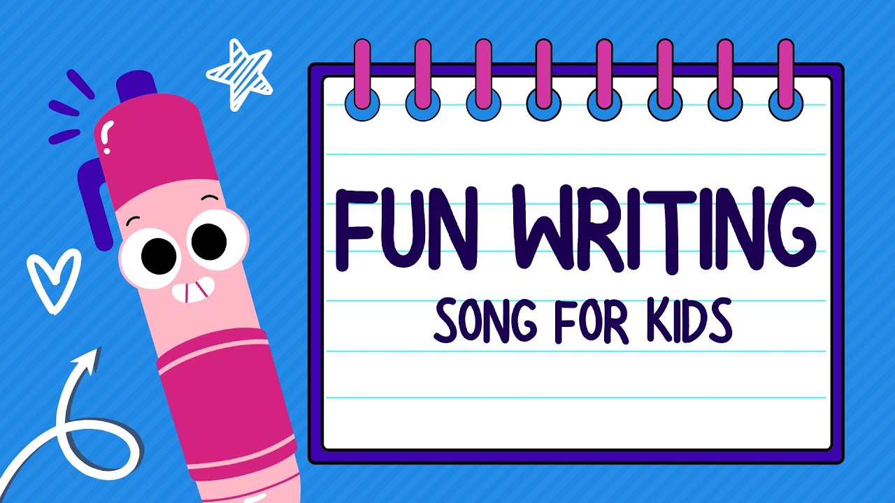 Fun Writing Song for Kids | Let’s Write and Create! - YouTube